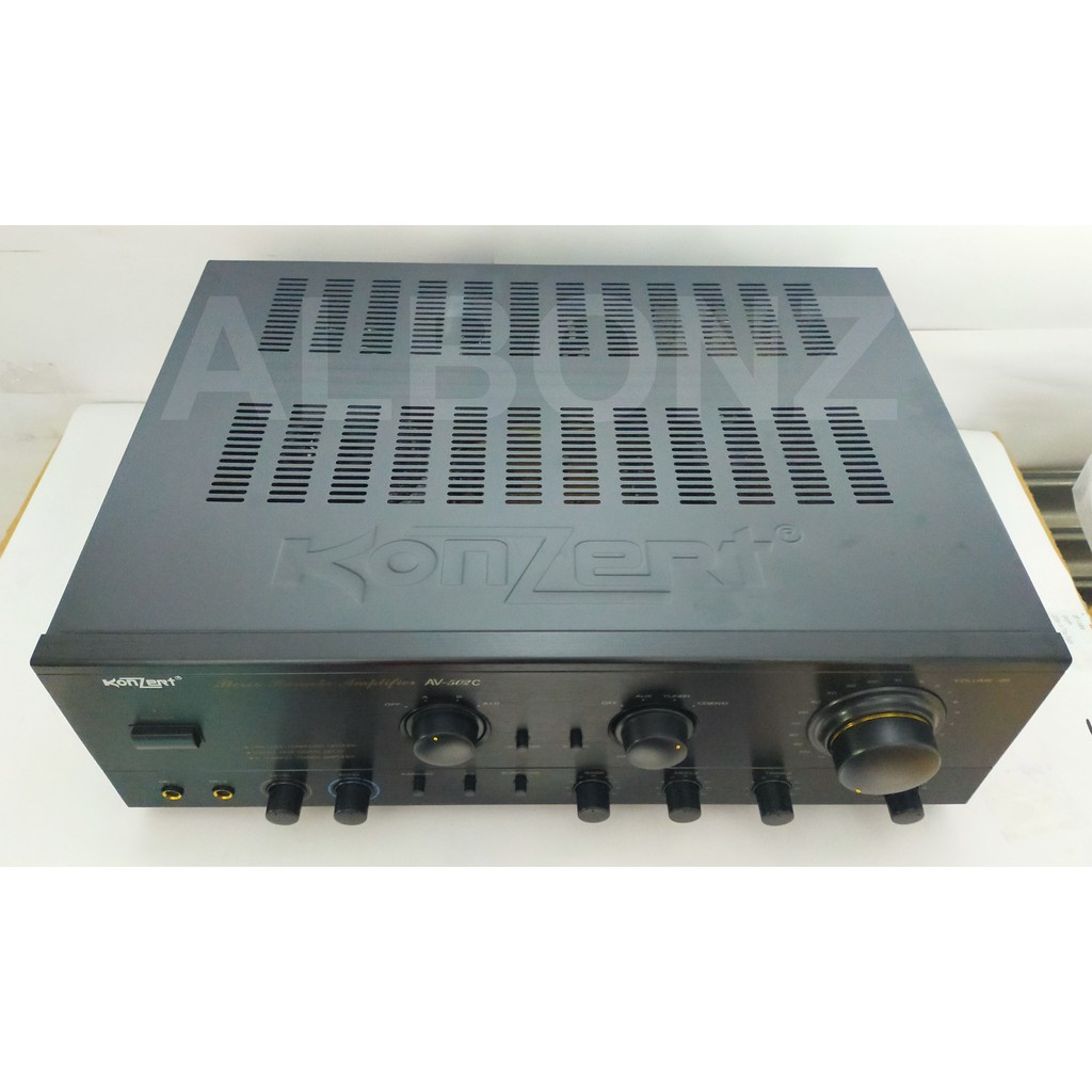 Konzert AV-502 C Surround Sound Karaoke Amplifier (ORIGINAL) | Shopee ...