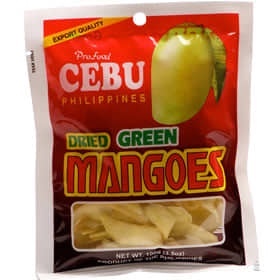 CEBU DRIED GREEN MANGO SLICE 20G | Shopee Philippines