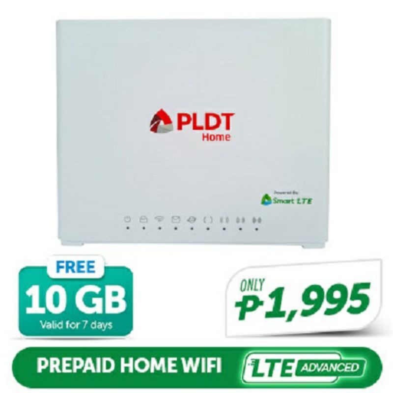 PLDT Home Wifi LTE-Advanced With FREE 10GB Data FX-ID5 CAT 6 | Shopee Philippines