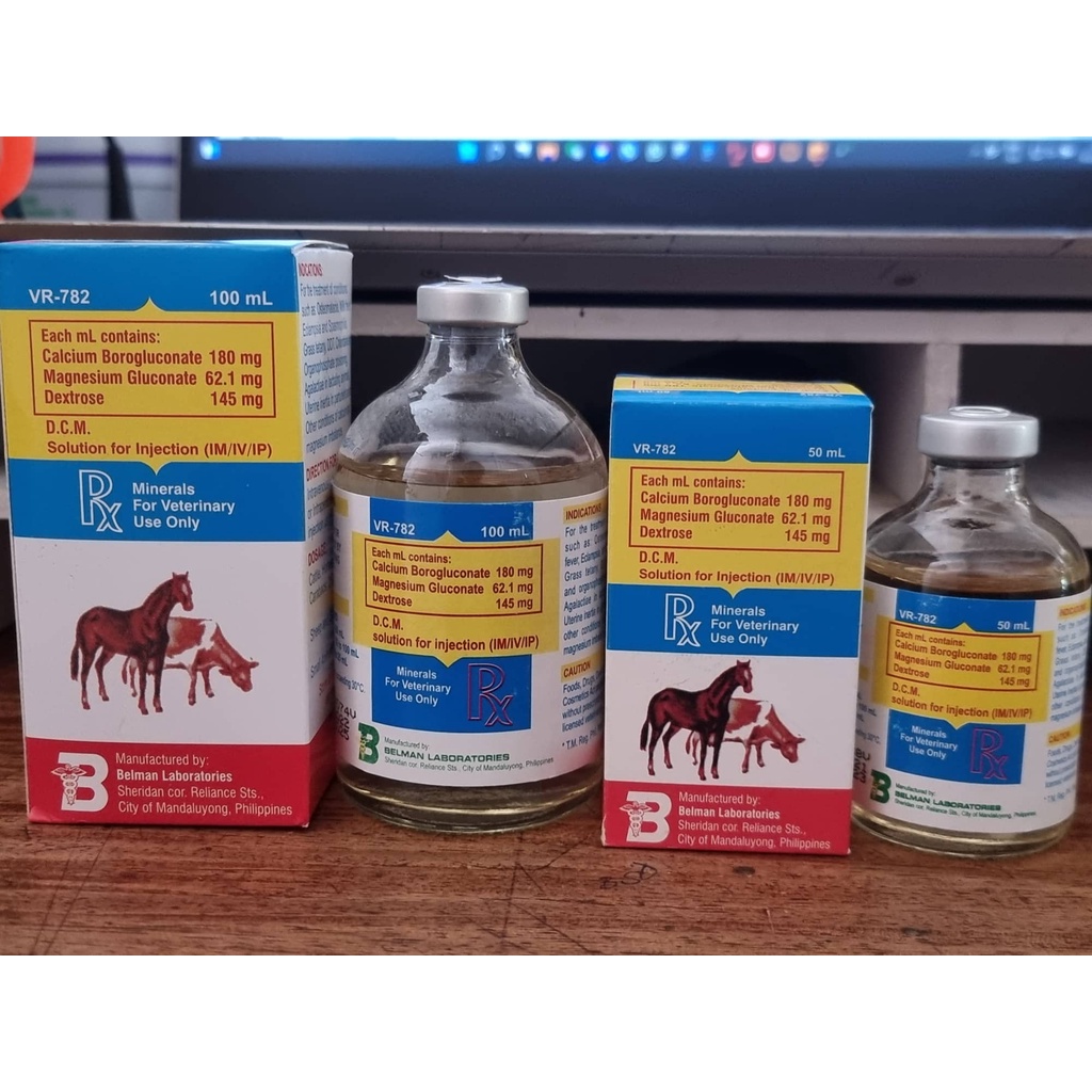 Belman - DCM (Dextrose Calcium Magnesium) 100ml | 50ml | Shopee Philippines