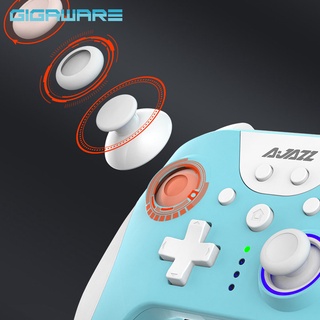 Ajazz AG110 Wired PC Game Controller Gamepad Joystick Dual Vibration for Windows PC Nintendo ...