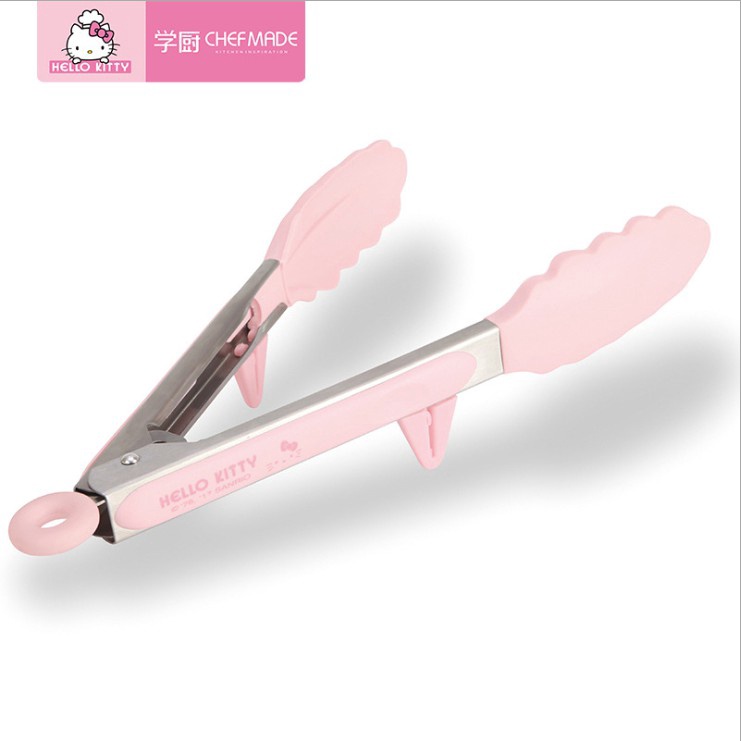 【CHEFMADE】HELLO KITTY Authorization Silicone Food Clip Kitchen Clamp ...