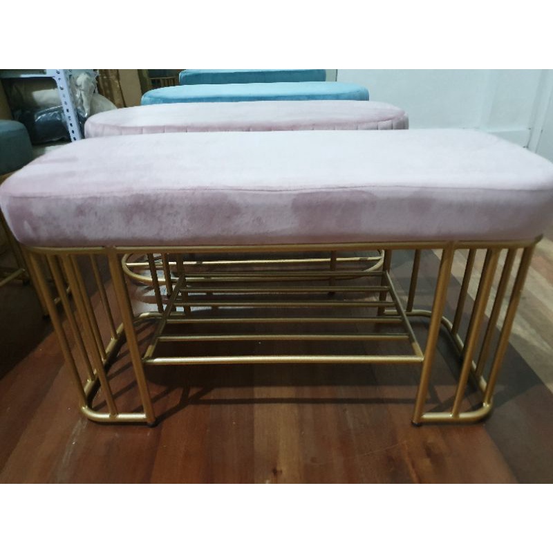 Bench shoe storage, ottoman, entryway bench | Shopee Philippines