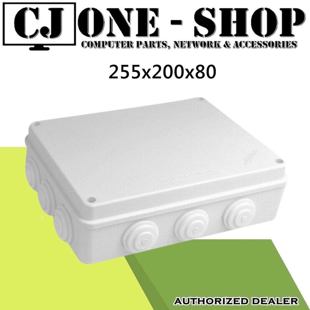 IP65 Waterproof CCTV Junction Box Enclosure 255x200x80mm | Shopee ...