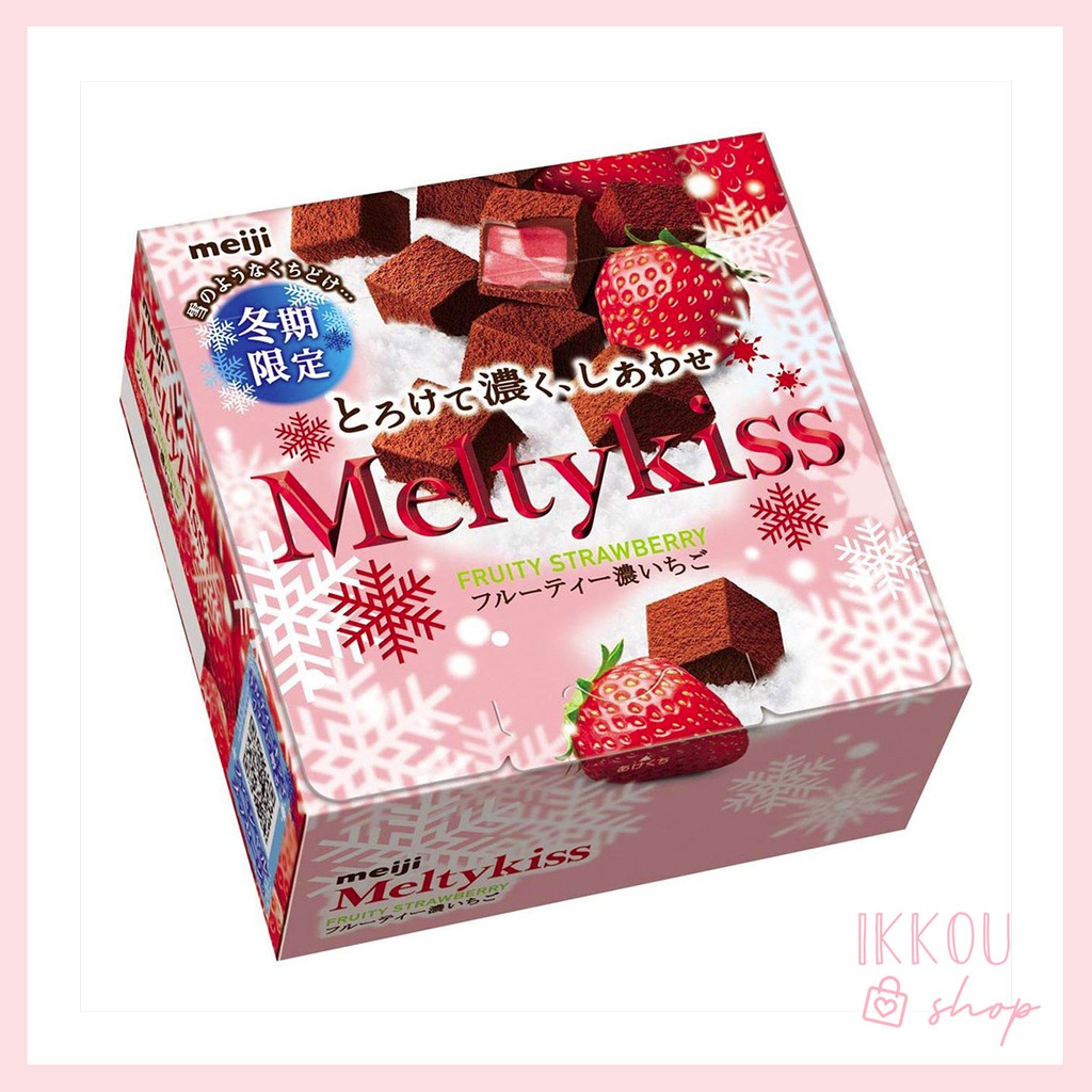 Meiji Meltykiss Chocolate Fruity Strawberry – Limited Japanese Edition | Shopee Philippines