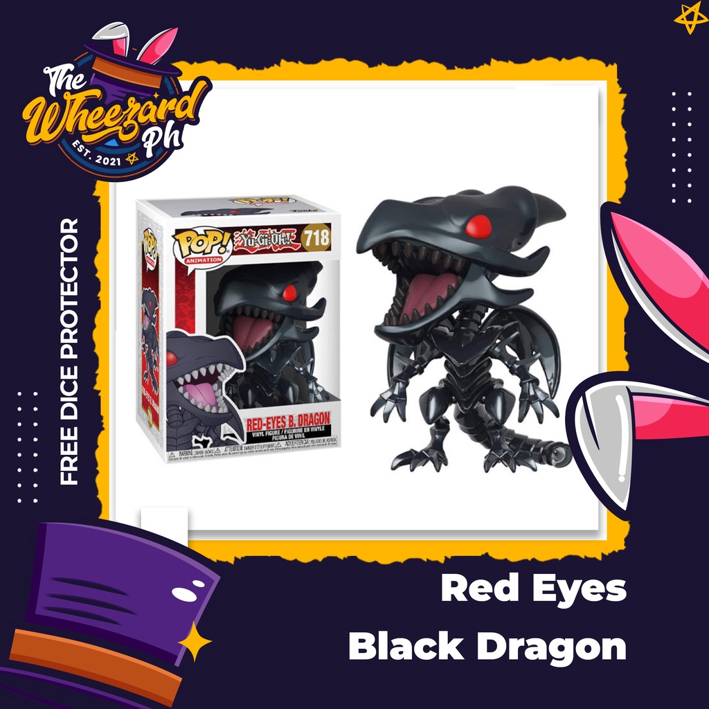 Funko Pop! Animation: Yu Gi Oh - Red Eyes Black Dragon with DICE ...