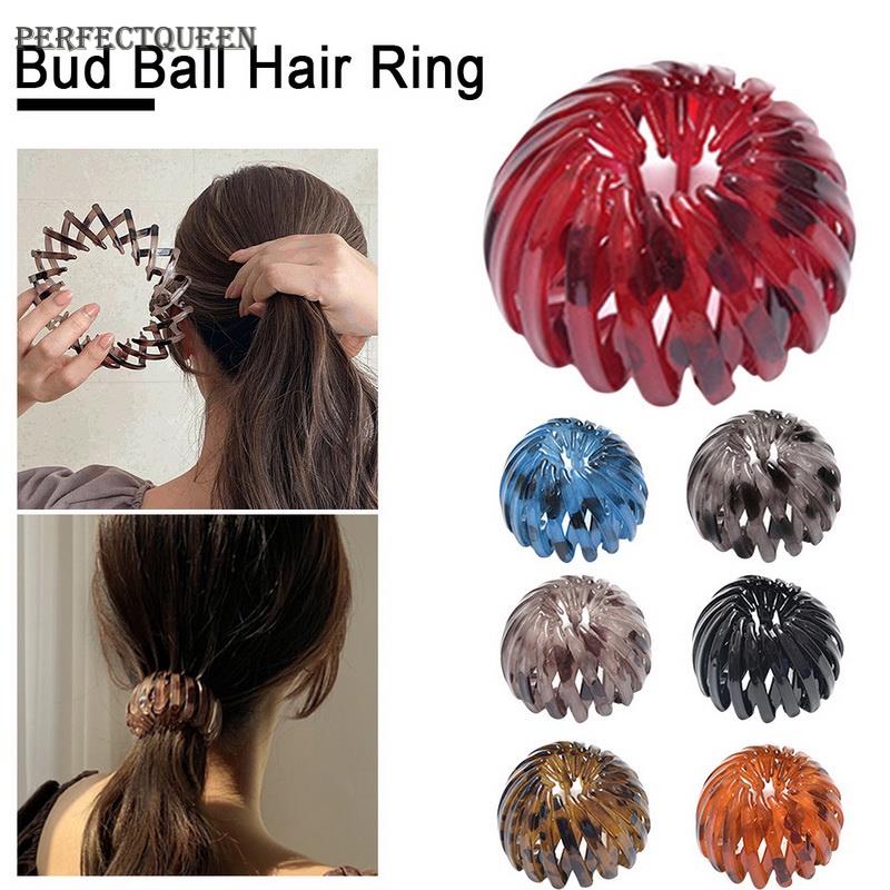 Disk Hair Bird Nest Bun Maker Velvet Nest Korean Flocking Hair Curler ...