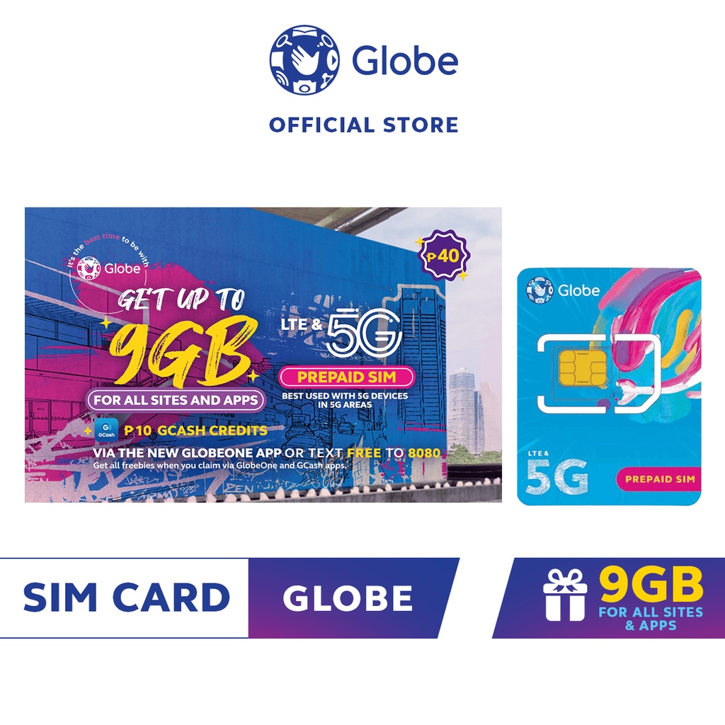 Globe Prepaid 5G SIM | Shopee Philippines