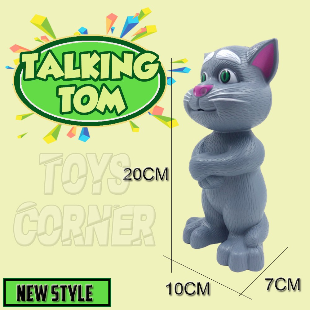 Touch Sensitive Baby Talking TOM Mimic Voice Robot Action Figure Toys ...