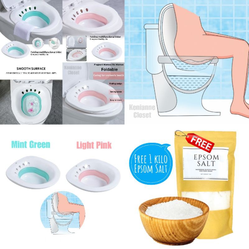 Sitz Bath Kit With Free 1kilo Epsom Salt ONHAND Guaranteed Secured