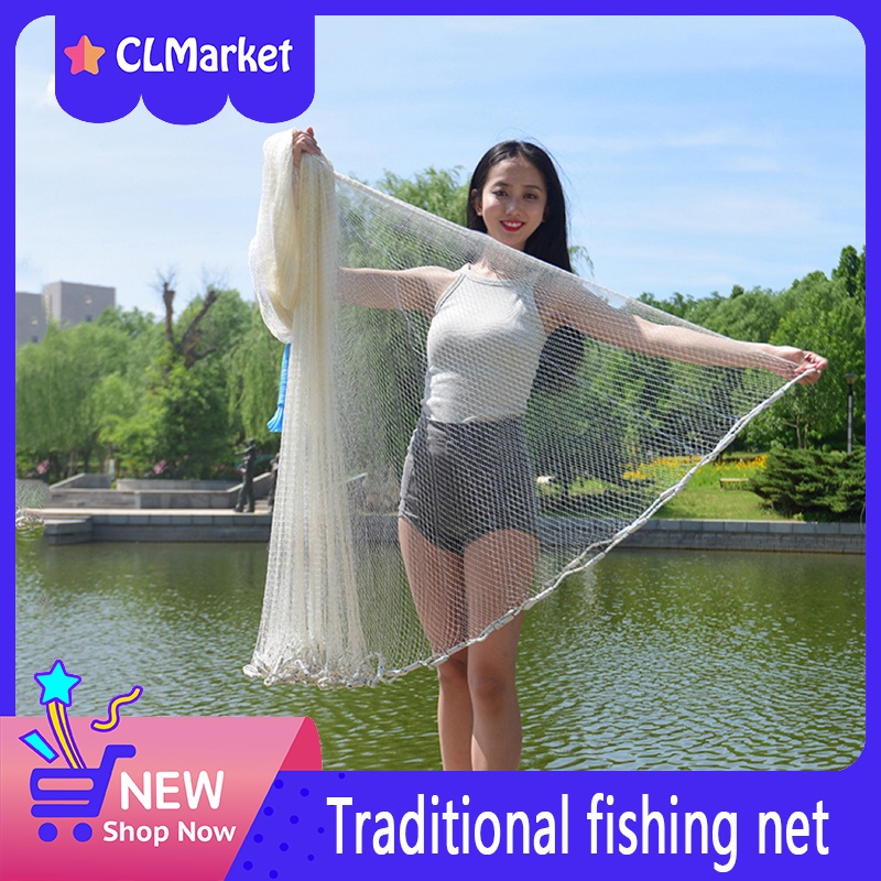550CM A full set of fishing nets Fishing nets Including 10M hand rope ...