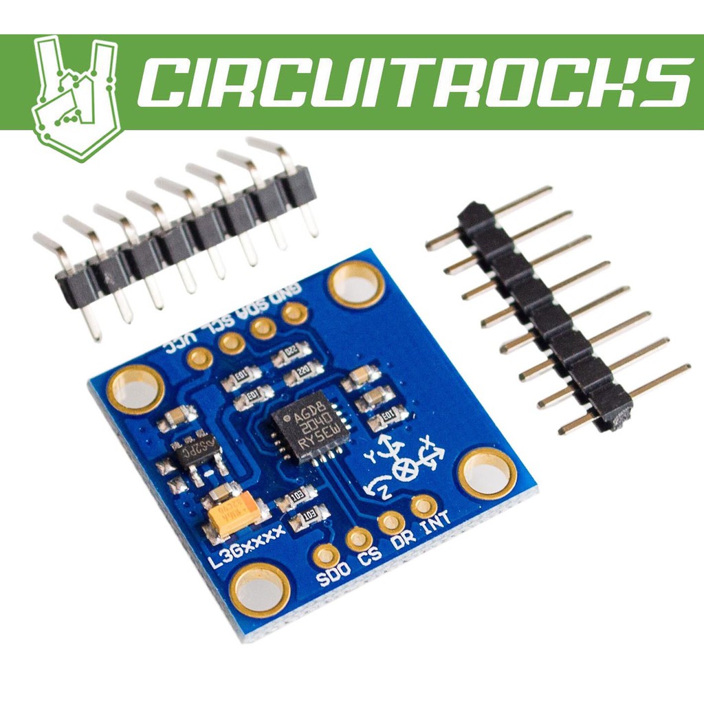 L3g4200d Triple Axis Gyro Angular Velocity Sensor Module Arduino