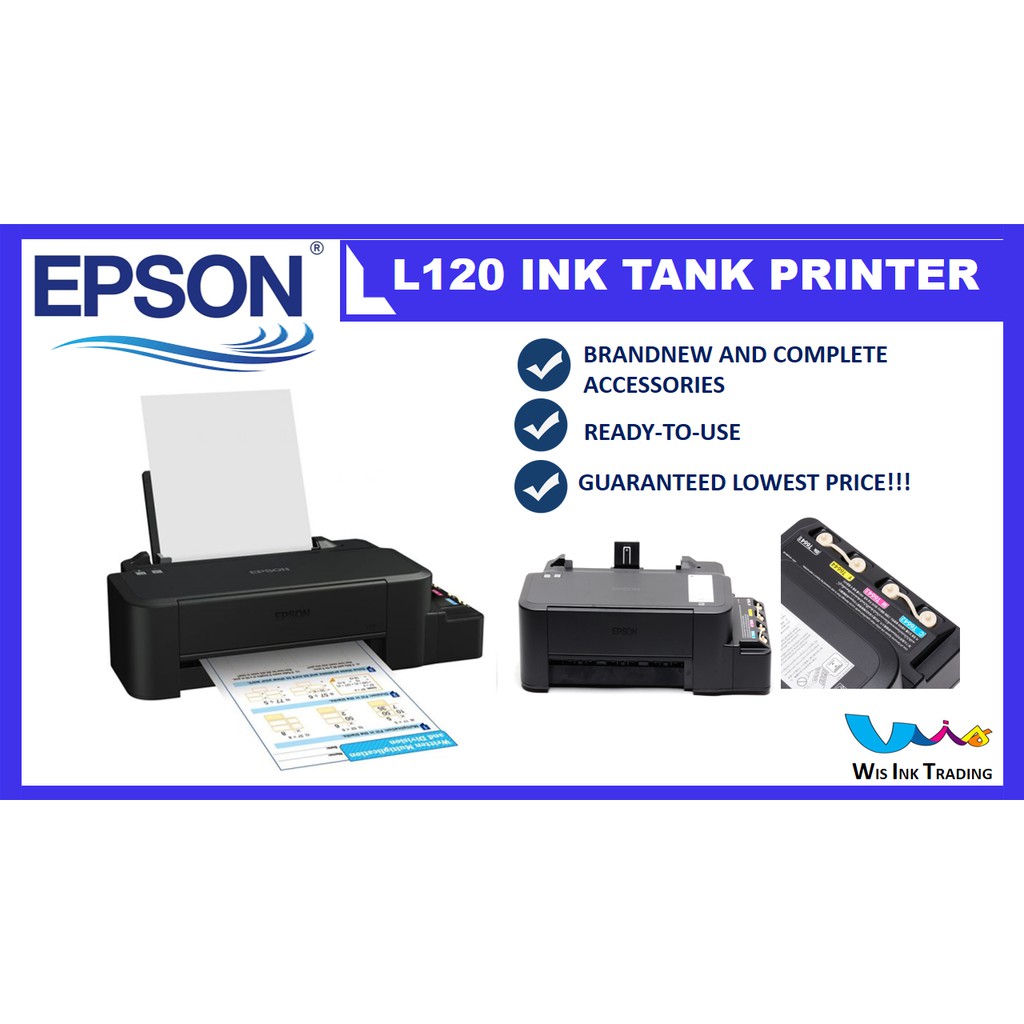 EPSON L120 INK TANK PRINTER | Shopee Philippines