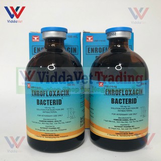 Bacterid 100 ml injec table enro floxacin for animals livestock pig ...