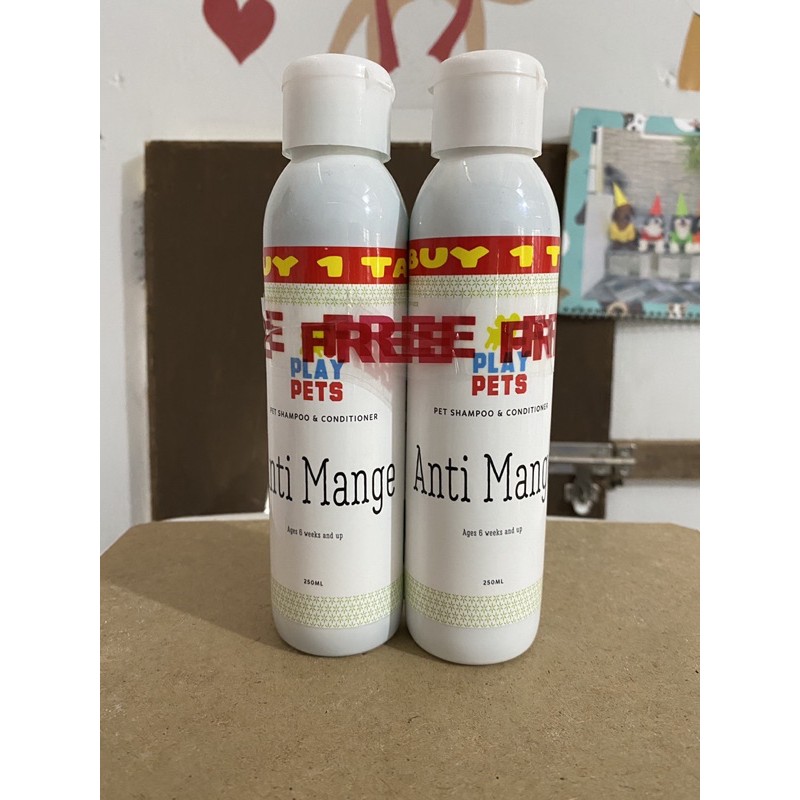 BUY 1 TAKE 1 Playpets shampoo 250ml | Shopee Philippines
