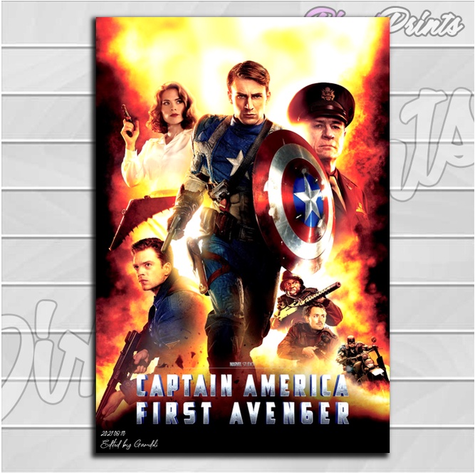 Captain America First Avenger Movie Poster