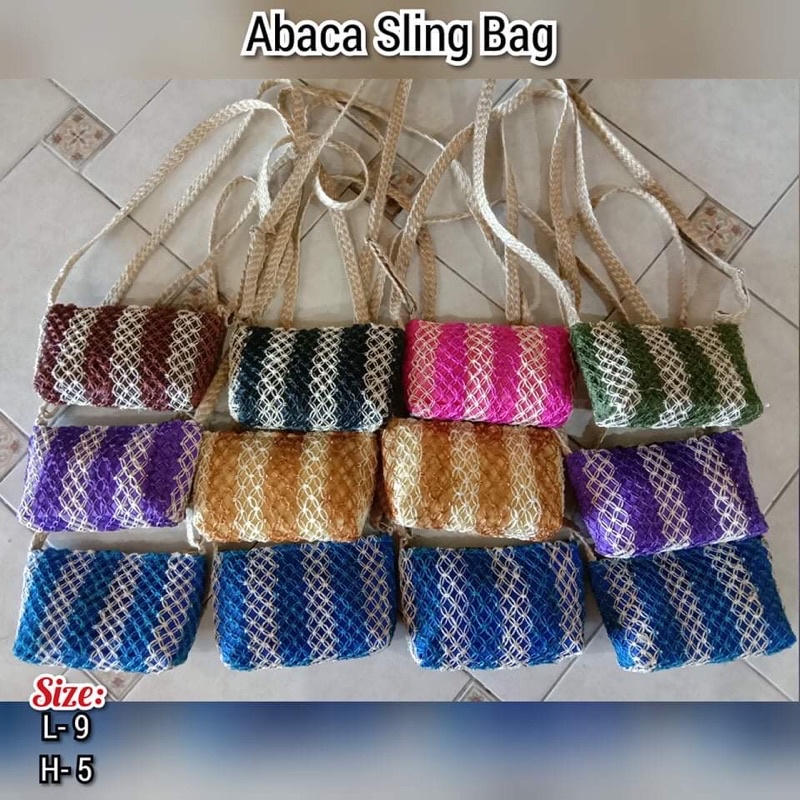 Abaca Sling Bag (Bicol) | Shopee Philippines
