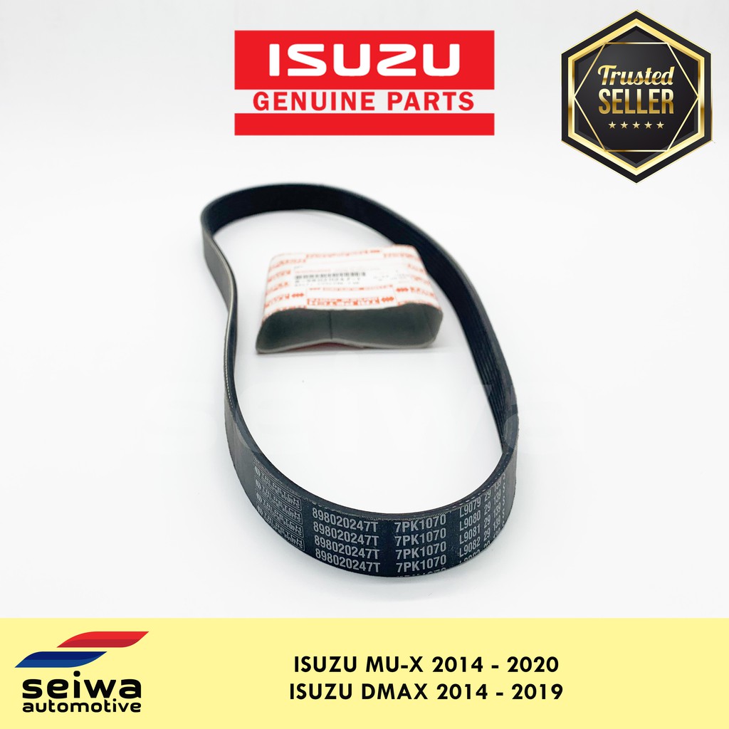 2014 2019 Isuzu D Max Alternator Drivebelt 2014 2020 Isuzu Mu