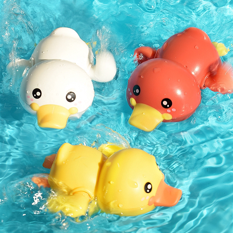 Cute Little Duck & Turtle Shape Kids Bath Toy / Cartoon Animal Tortoise ...