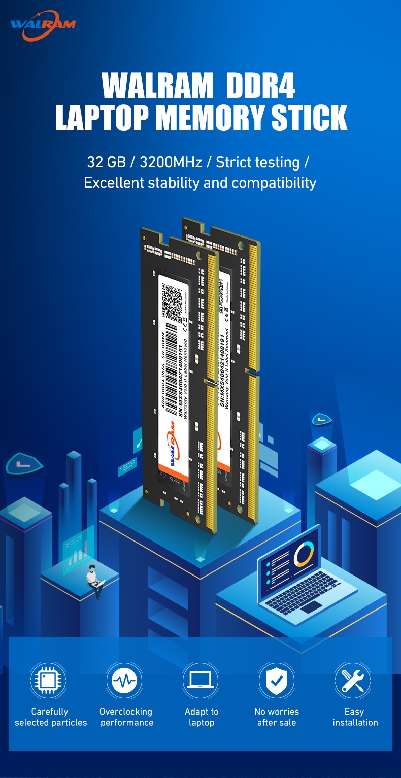 Walram RAM DIMM/SODIMM 4GB/8GB DDR3/DDR3L 1600/1333 MHz 240pin 1.5V /1 ...