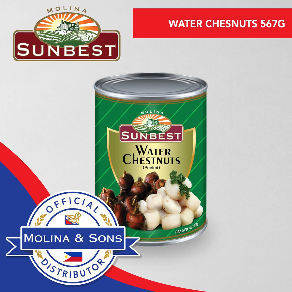 Sunbest Water Chestnuts 567g | Shopee Philippines
