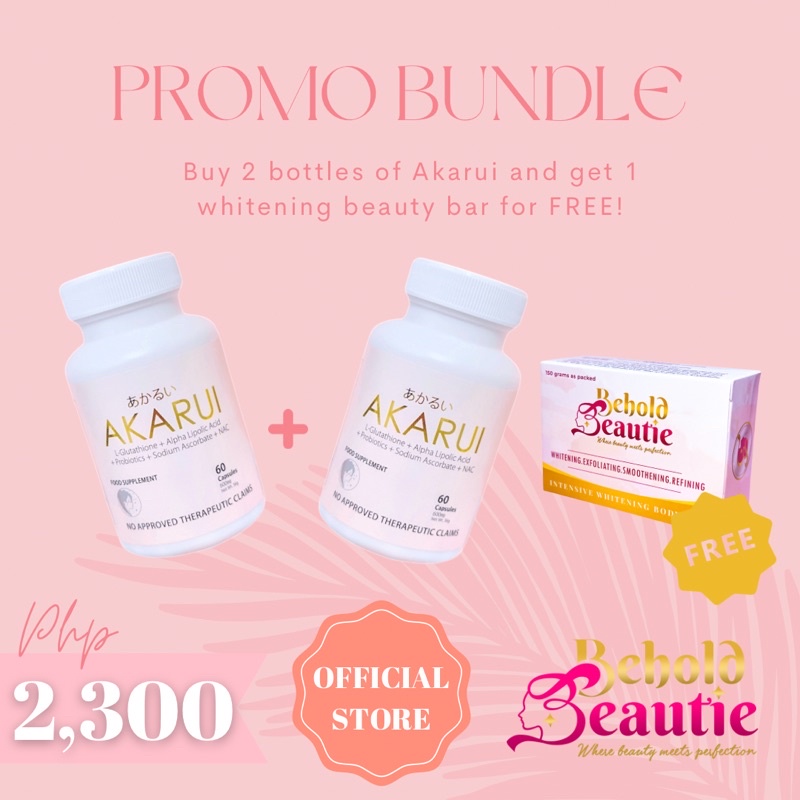 AKARUI GLUTATHIONE BEST JAPAN WHITENING + INTENSIVE WHITENING SOAP ...