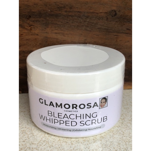 Glamorosa Face and Body Bleaching Whipped Scrub 250g | Shopee Philippines