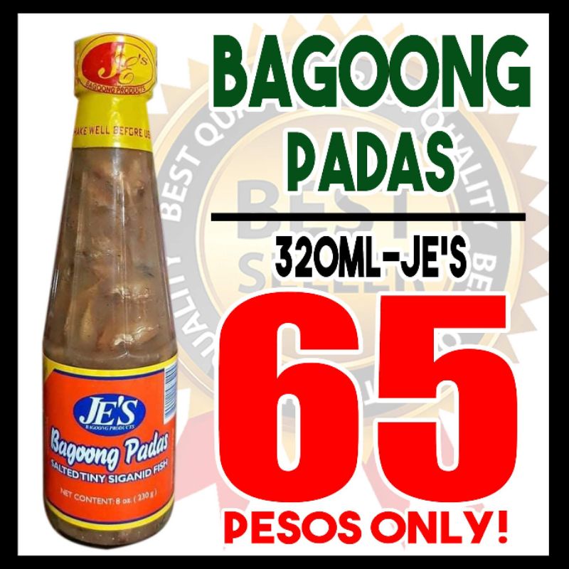 Bagoong Padas Ginamos Pangasinan (Salted Tiny Siganish Fish) | Shopee ...
