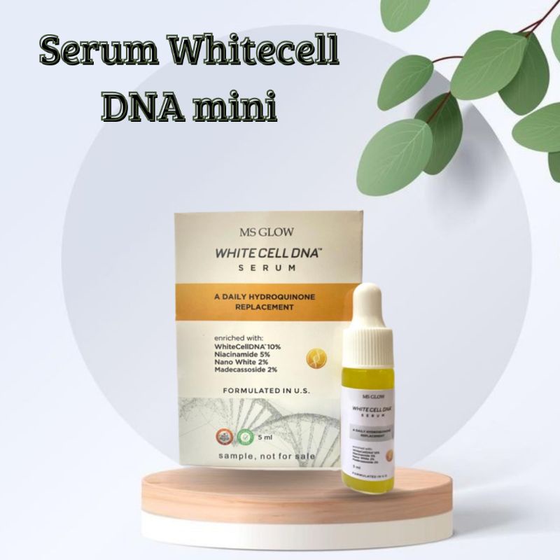 Dna mini Whitecell Serum 5ml MS GLOW ORIGINAL | Shopee Philippines