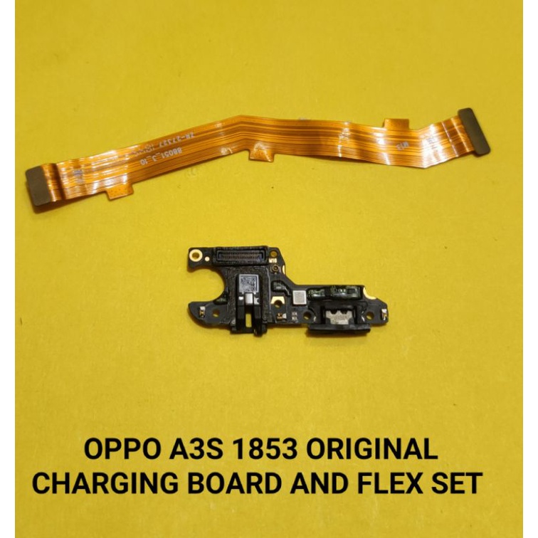 OPPO A3S 1853 ORIGINAL CHARGING BOARD AND FLEX SET | Shopee Philippines