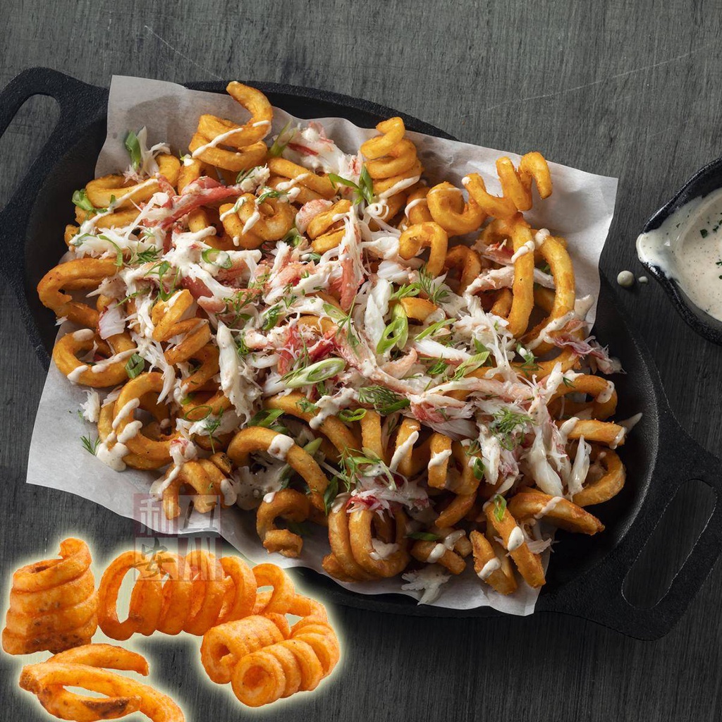 Frozen Seasoned Twister Fries (seasoned with mix of onion, garlic and ...