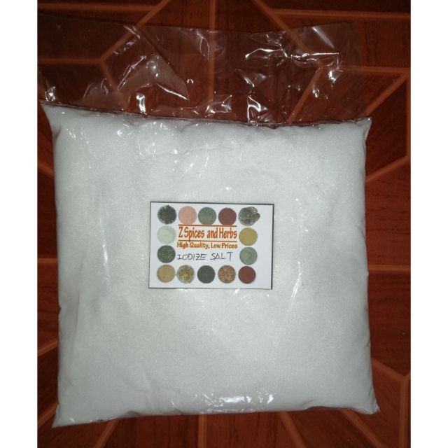 Iodize Salt / Rock Salt 1 KG | Shopee Philippines