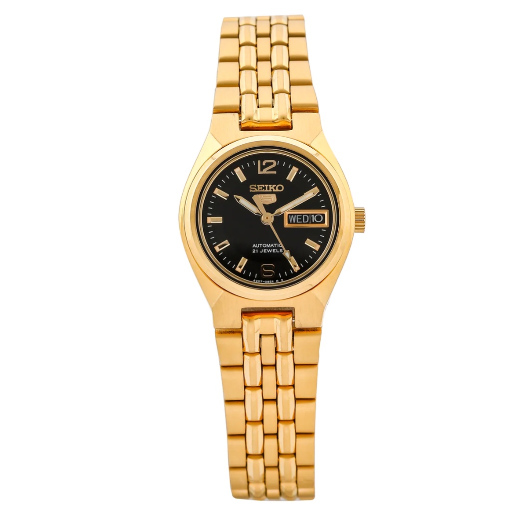 SEIKO 5 SPORTS SYMK38K1 WOMEN'S AUTOMATIC GOLD WATCH, STAINLESS STEEL ...