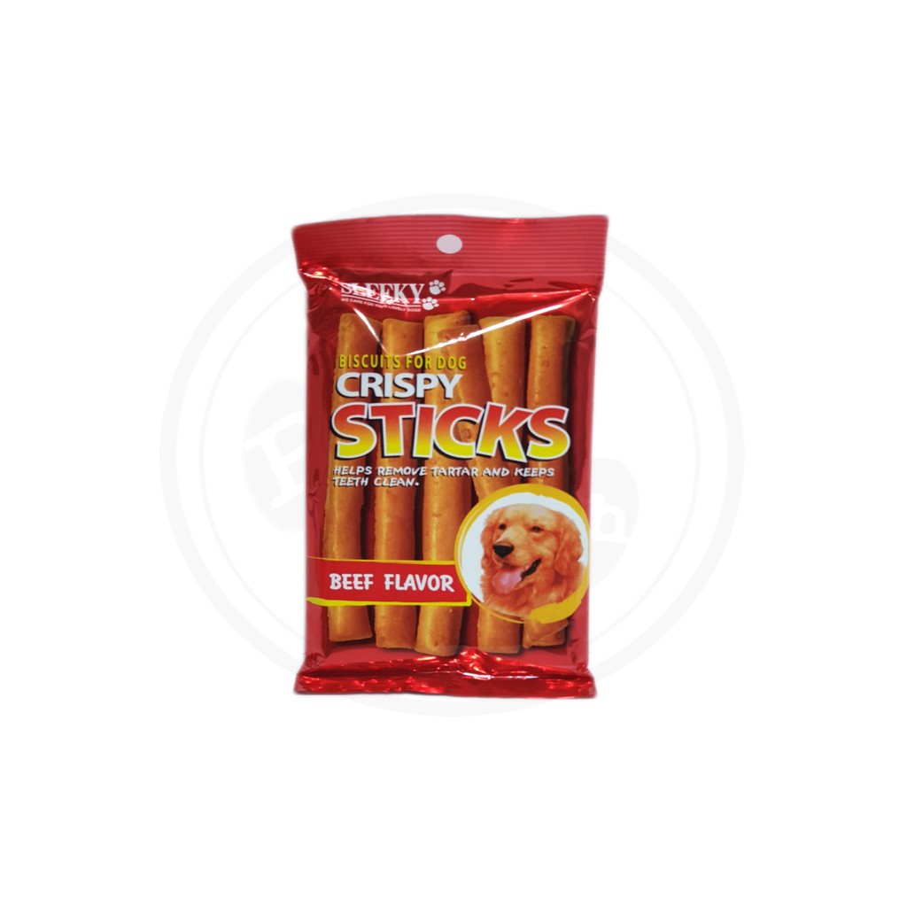 Sleeky Crispy Sticks Beef Flavor 90g | Shopee Philippines