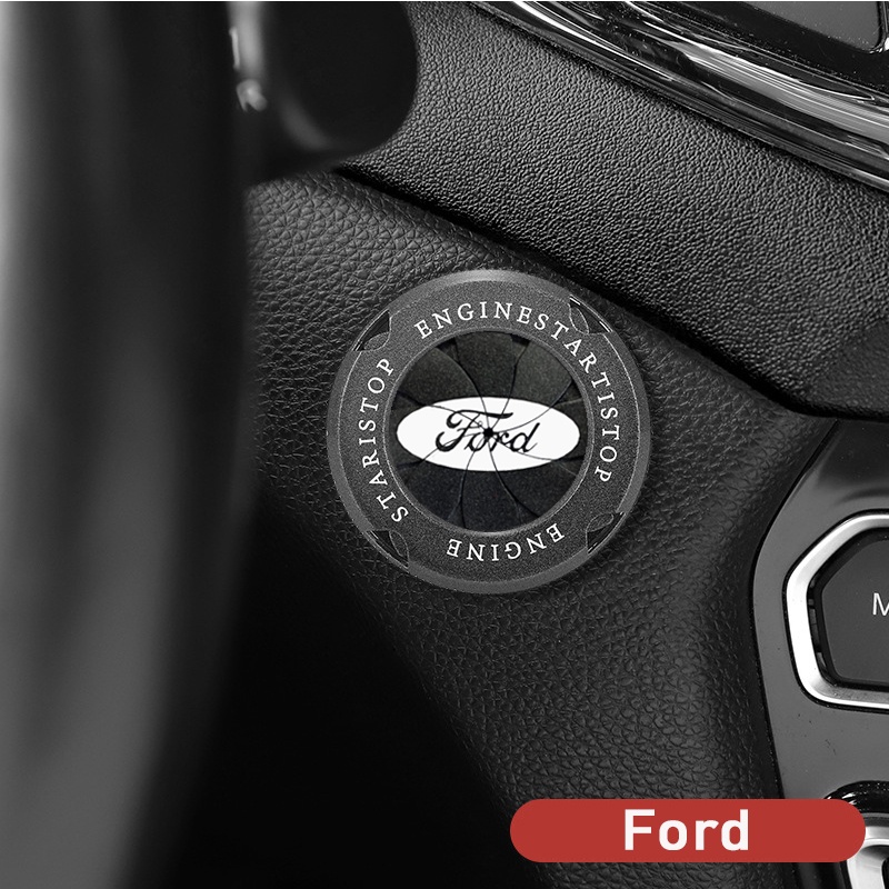 Ford Car Engine Push Start Stop Button Cover For Ranger Territory ...