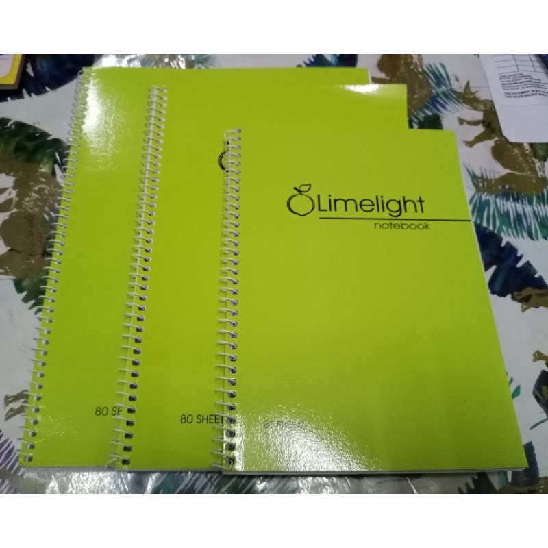 Limelight spring notebook 80 sheets | Shopee Philippines