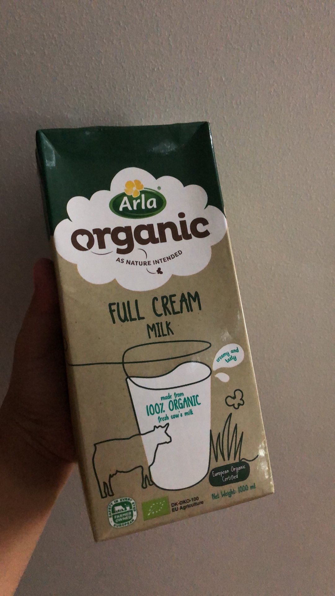 Arla Organic Full Cream Milk 1L | Shopee Philippines