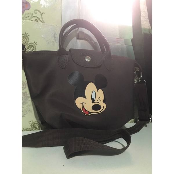 Longchamp Small Mickey Mouse Crossbody Bag | Shopee Philippines