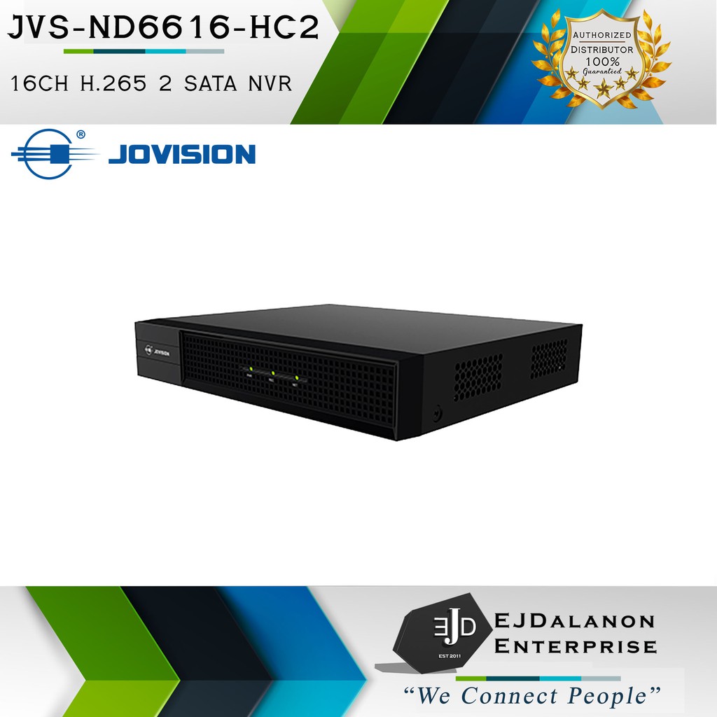 JOVISION NVR Jvs-Nd6616-Hc 16Ch Ip Camera 16 Channel | Shopee Philippines