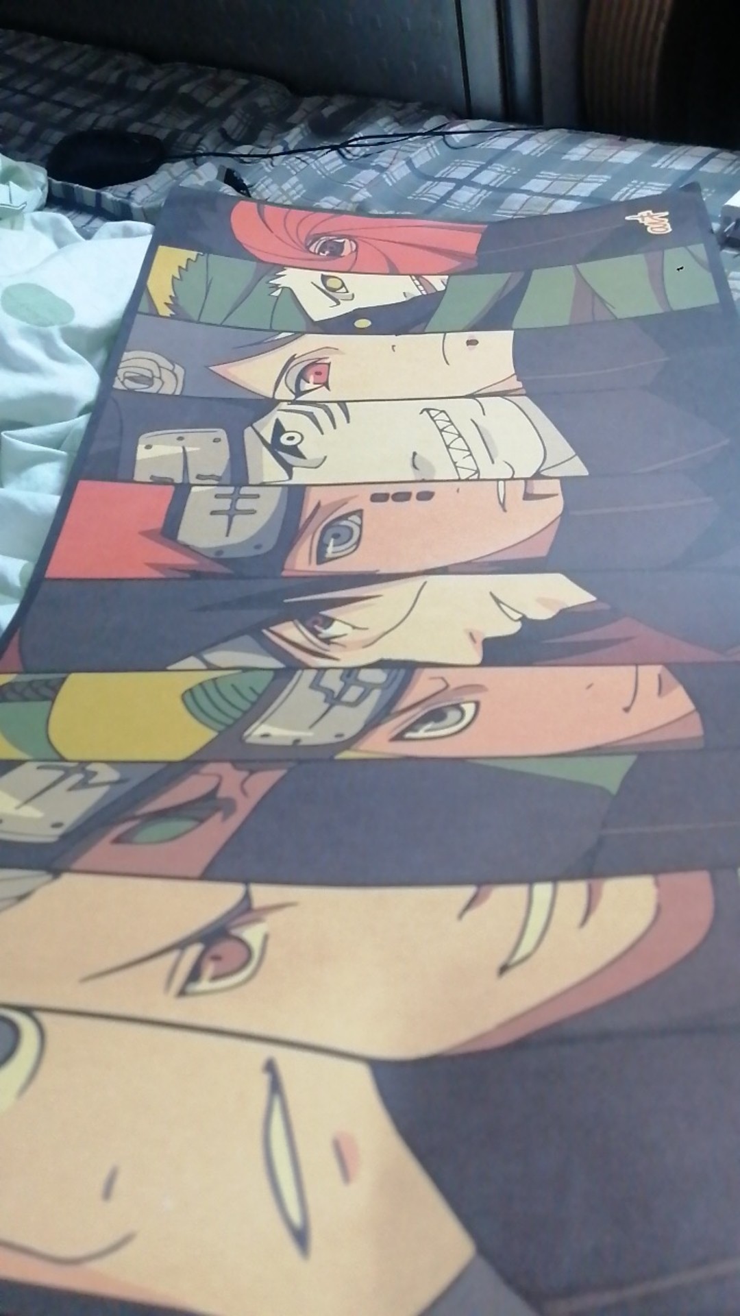 Naruto Figure Neji Poster Room Decoration Stickers Home Decor Kraft ...