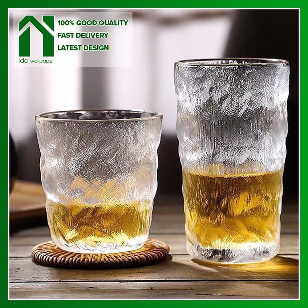 IDA 300ml/375ml Ice Glass Shaped Drinkware Glassware Household Drinking ...