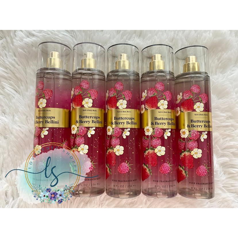 Bath and Body Works Buttercups & Berry Bellini | Shopee Philippines