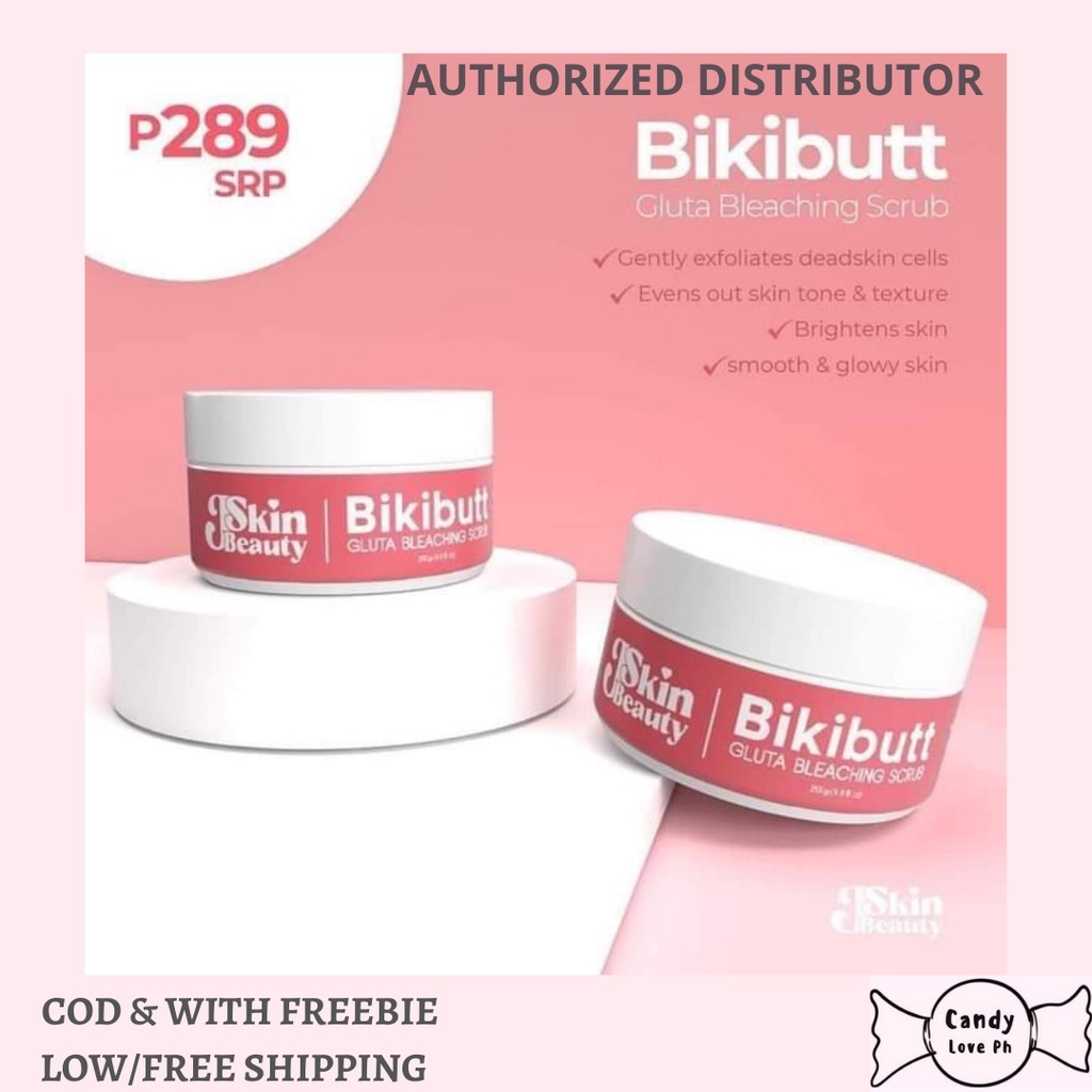 JSkin BikiButt Gluta Bleaching Scrub 300g | Shopee Philippines