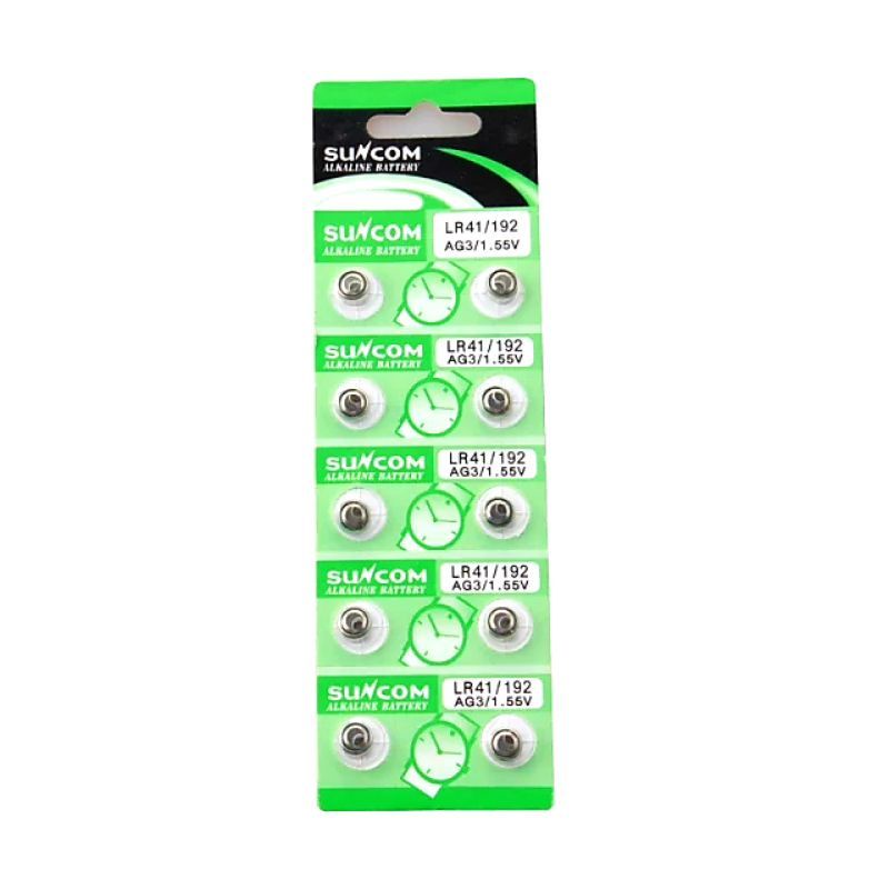 10pcs pack of watch Battery LR44 / A76 LR621 / LR60 / LR626 / LR66 ...