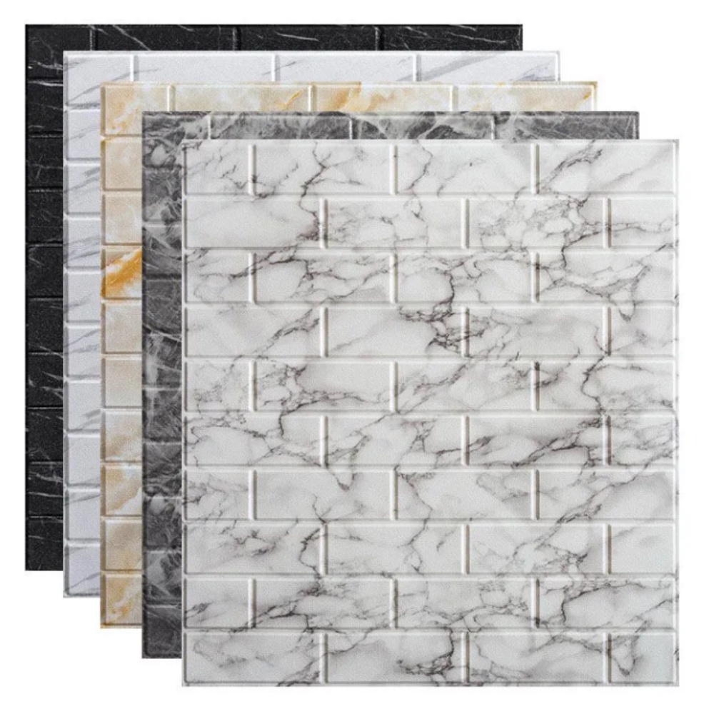 3D mga sticker sa dingding ng wallpaper wall stickers waterproof ...