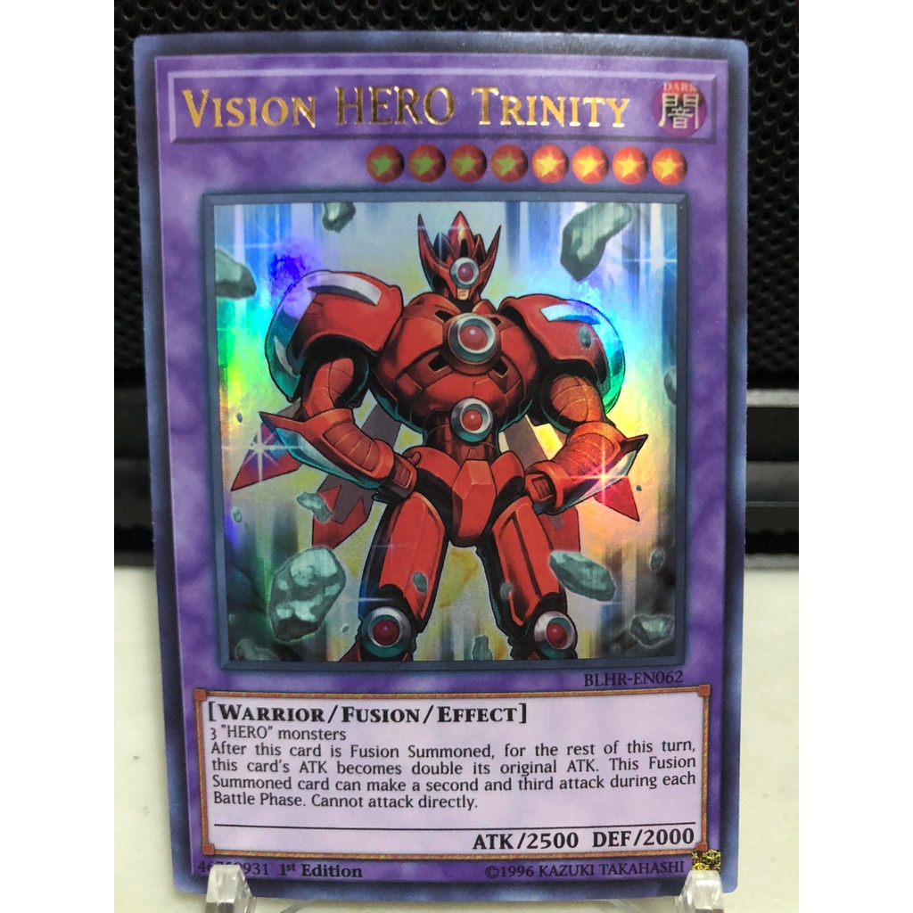 Vision HERO Trinity - BLHR-EN062 - Ultra Rare 1st Edition | Shopee ...