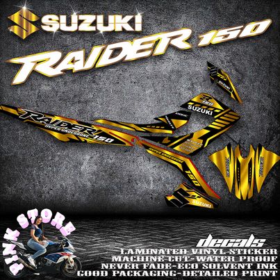 RAIDER 150 DECALS BEST SELLER | Shopee Philippines