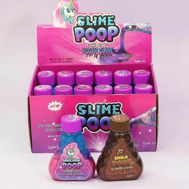 poop unicorn slime poopie slime （1pc/qty） | Shopee Philippines