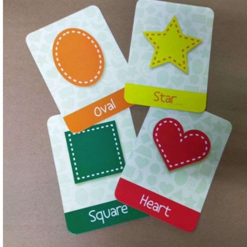 Educational Shapes Flash Cards | Shopee Philippines