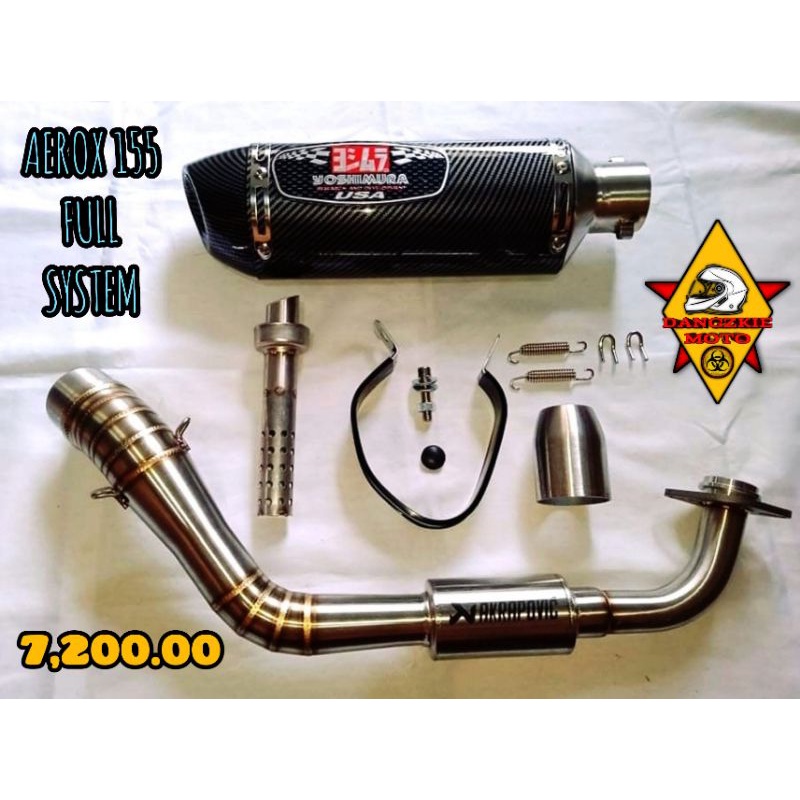 YAMAHA AEROX 155 YOSHIMURA R77 FULL EXHAUST SYSTEM | Shopee Philippines